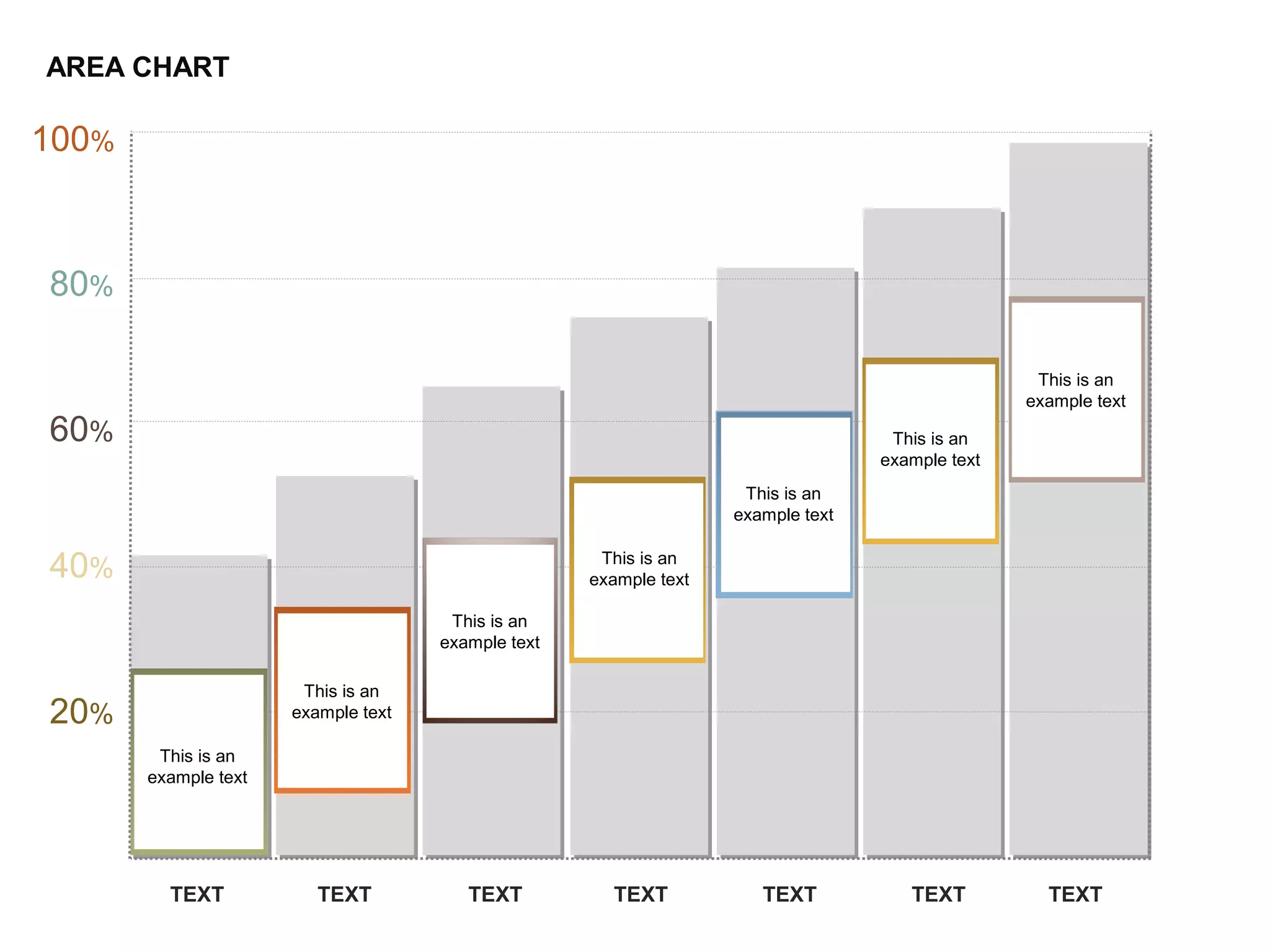 Area Chart Toolbox (data-driven) | PPT