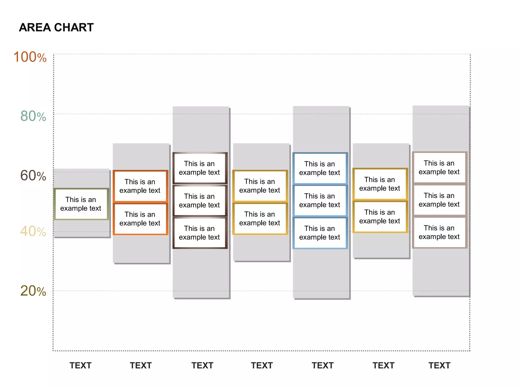 Area Chart Toolbox (data-driven) | PPT