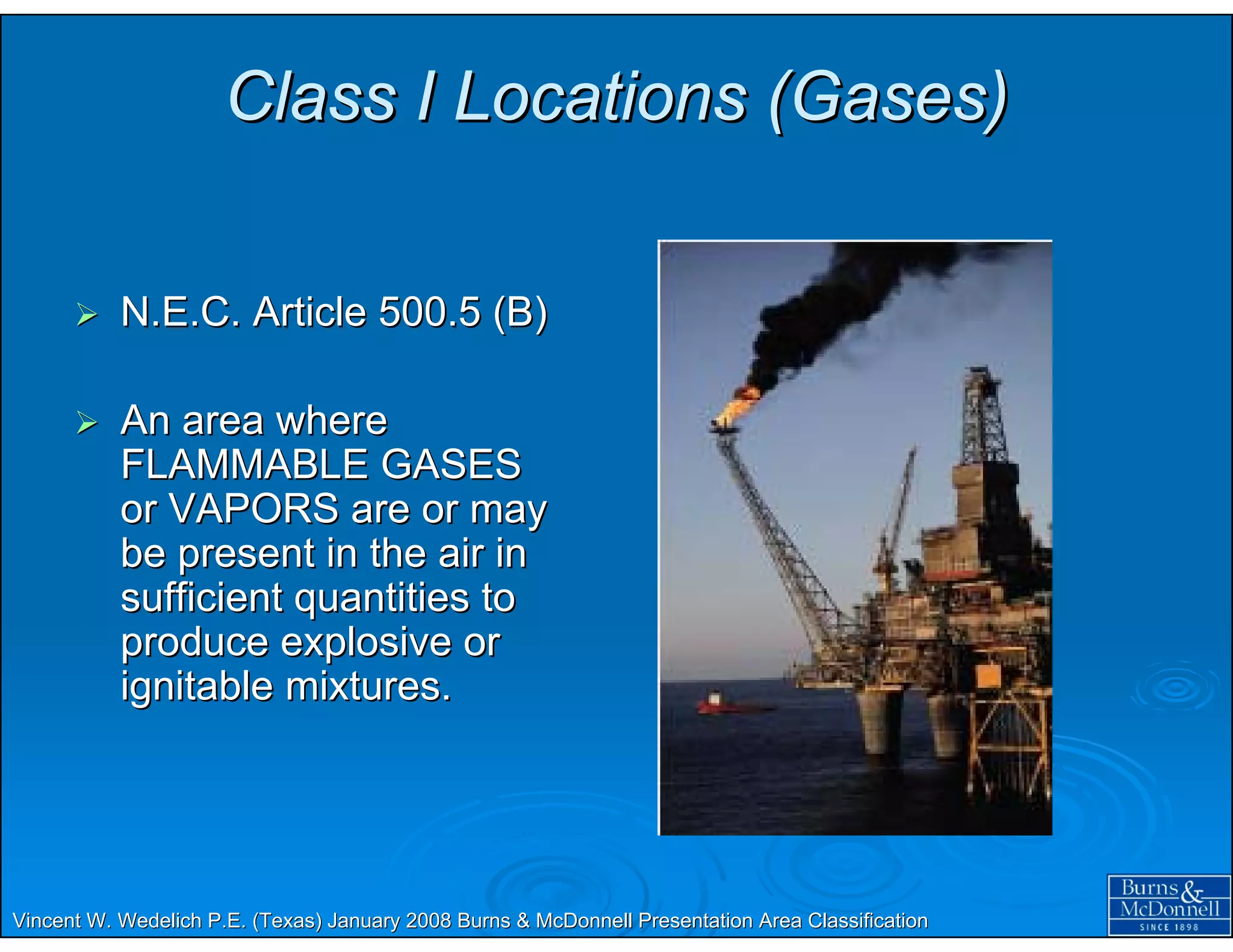 Area classification | PDF