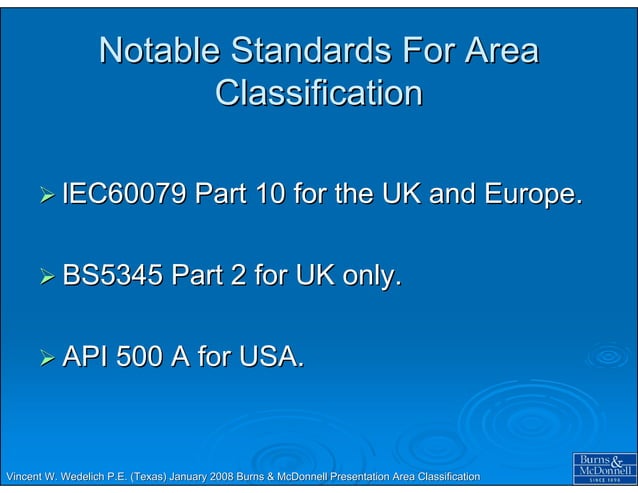 Area classification | PPT