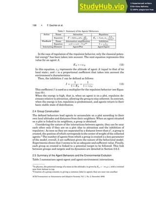 A Reactive Agent-Based Problem-Solving Model | PDF
