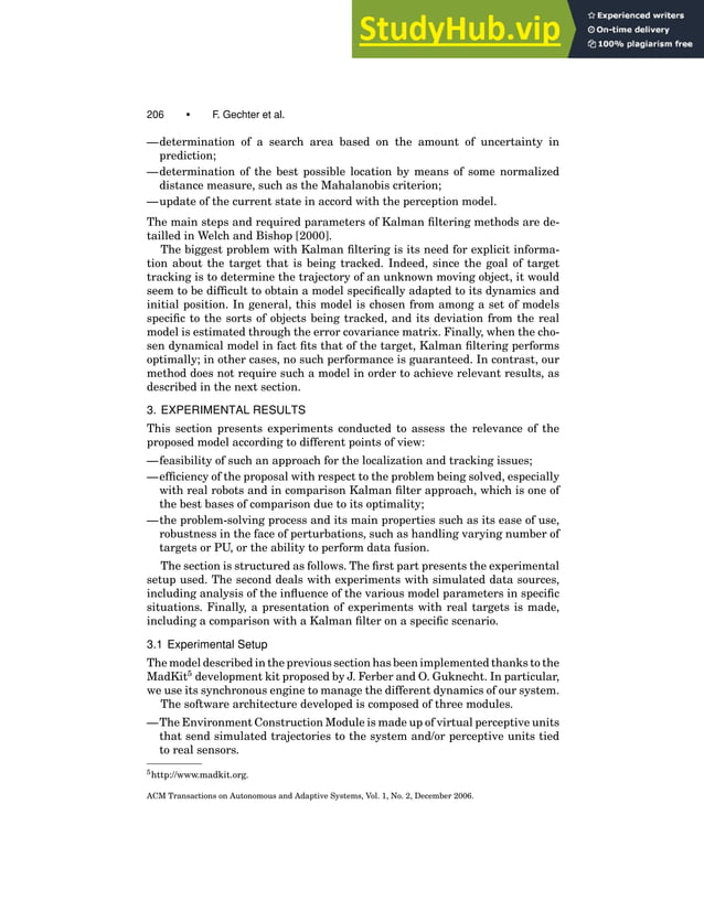 A Reactive Agent-Based Problem-Solving Model | PDF