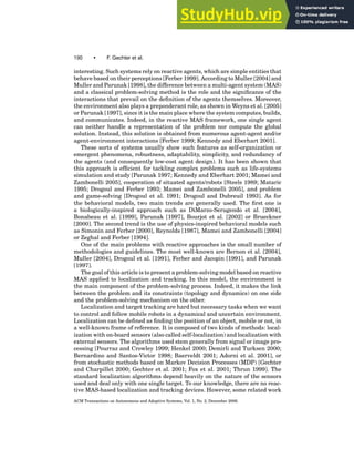 A Reactive Agent-Based Problem-Solving Model | PDF