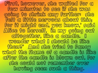 A read along storybook - alice in wonderland | PPTX