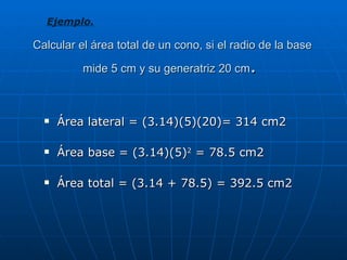 Area de un cono | PPT