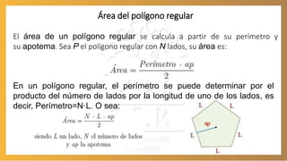 AREA DE UN POLIGONO, como calcular la superficies | PPTX | Geography ...