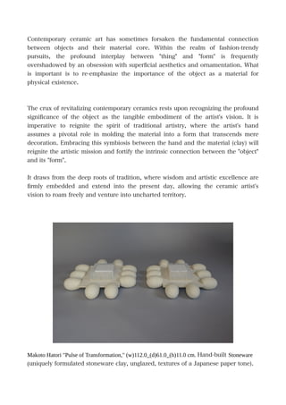 A Reaffirmation of Materiality in Contemporary Ceramics | PDF