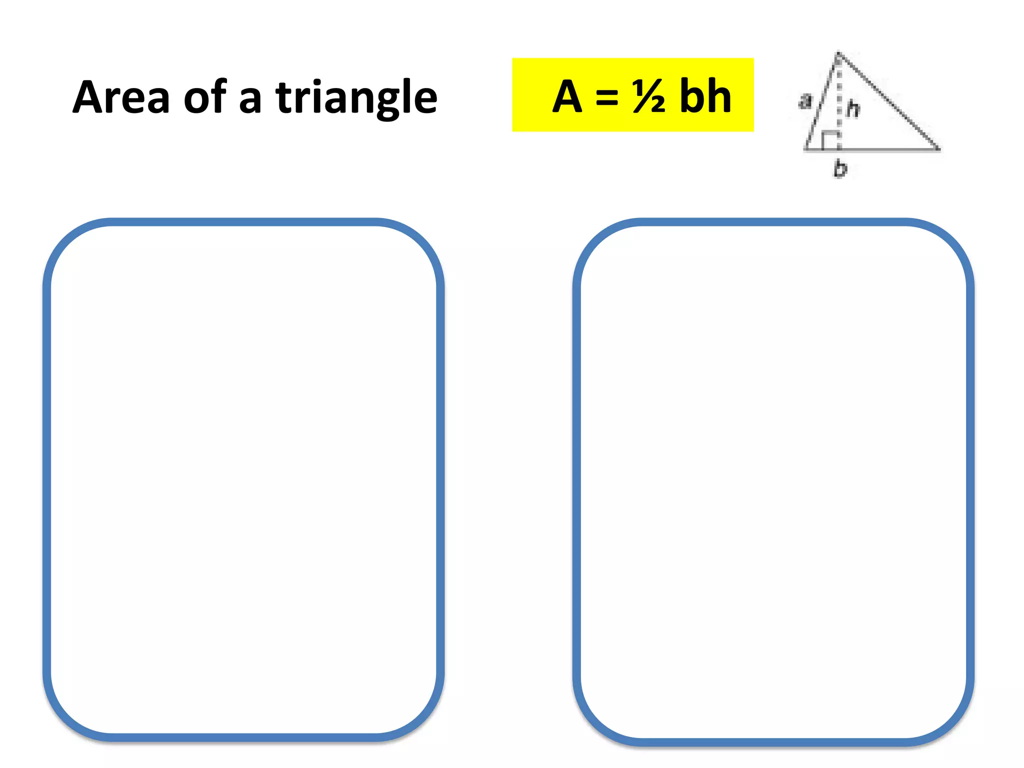 Area formulas draw it! | PPT | Free Download