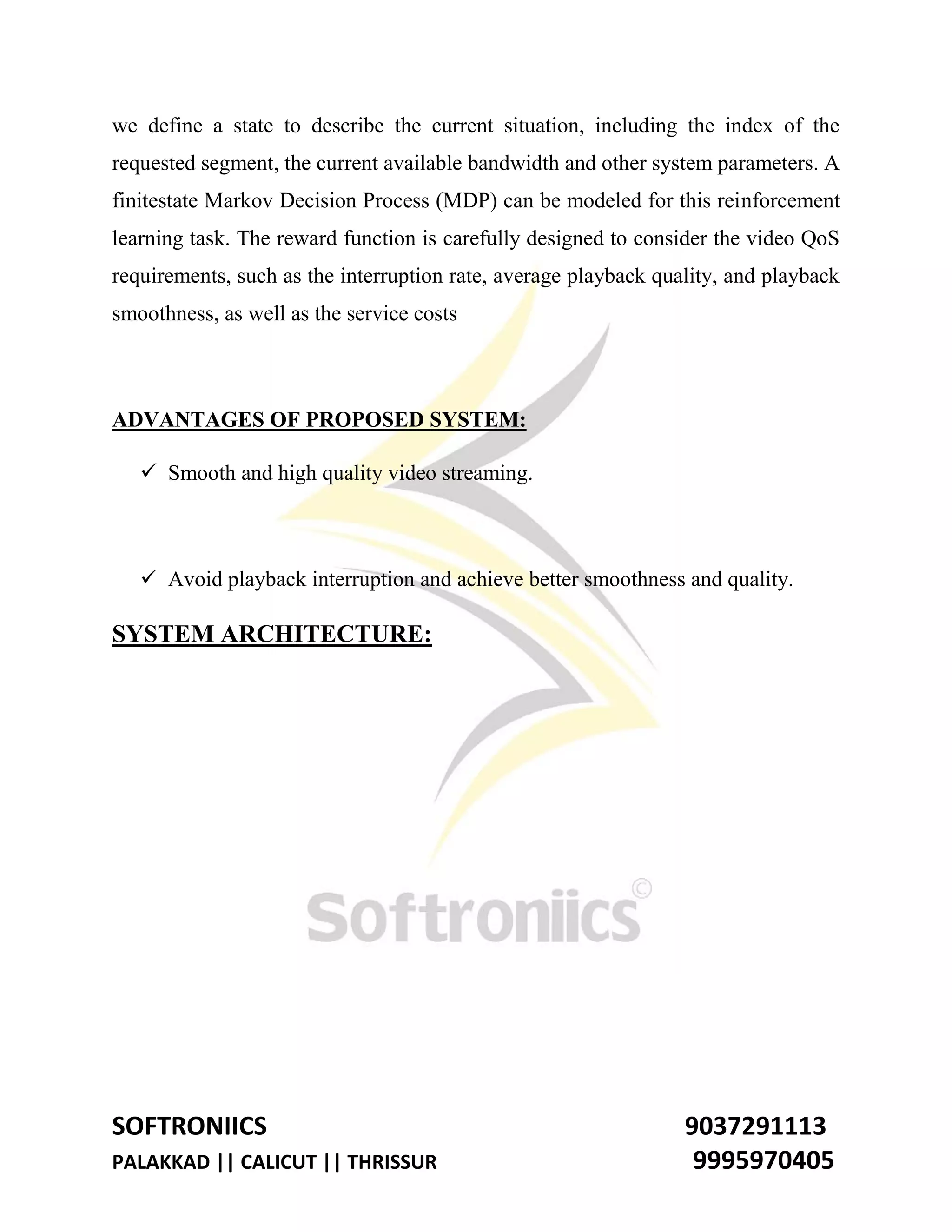 A real time adaptive algorithm for video streaming over multiple wireless access networks | PDF