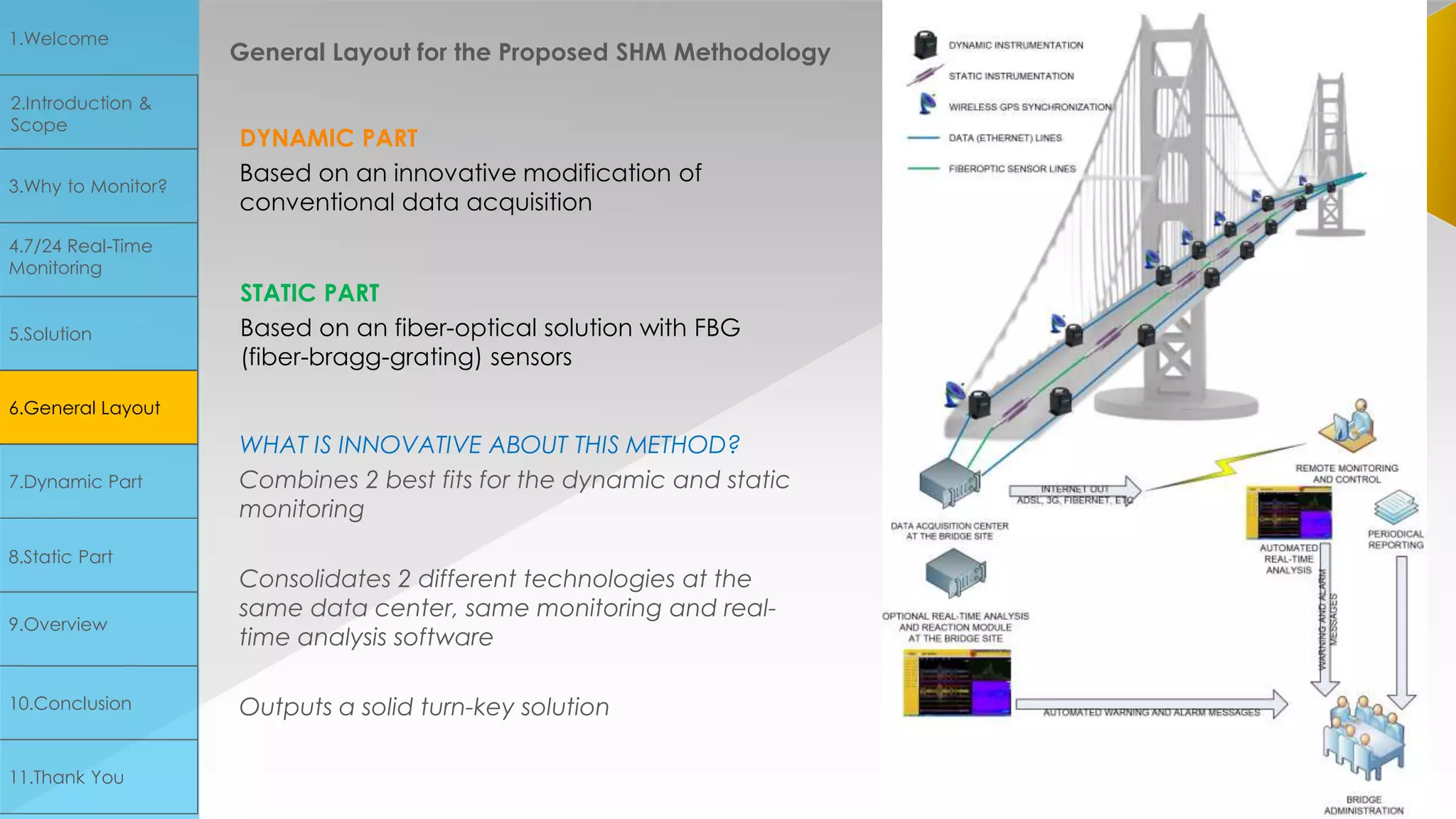 A real time instrumentation approach for bridges and tunnels | PPTX