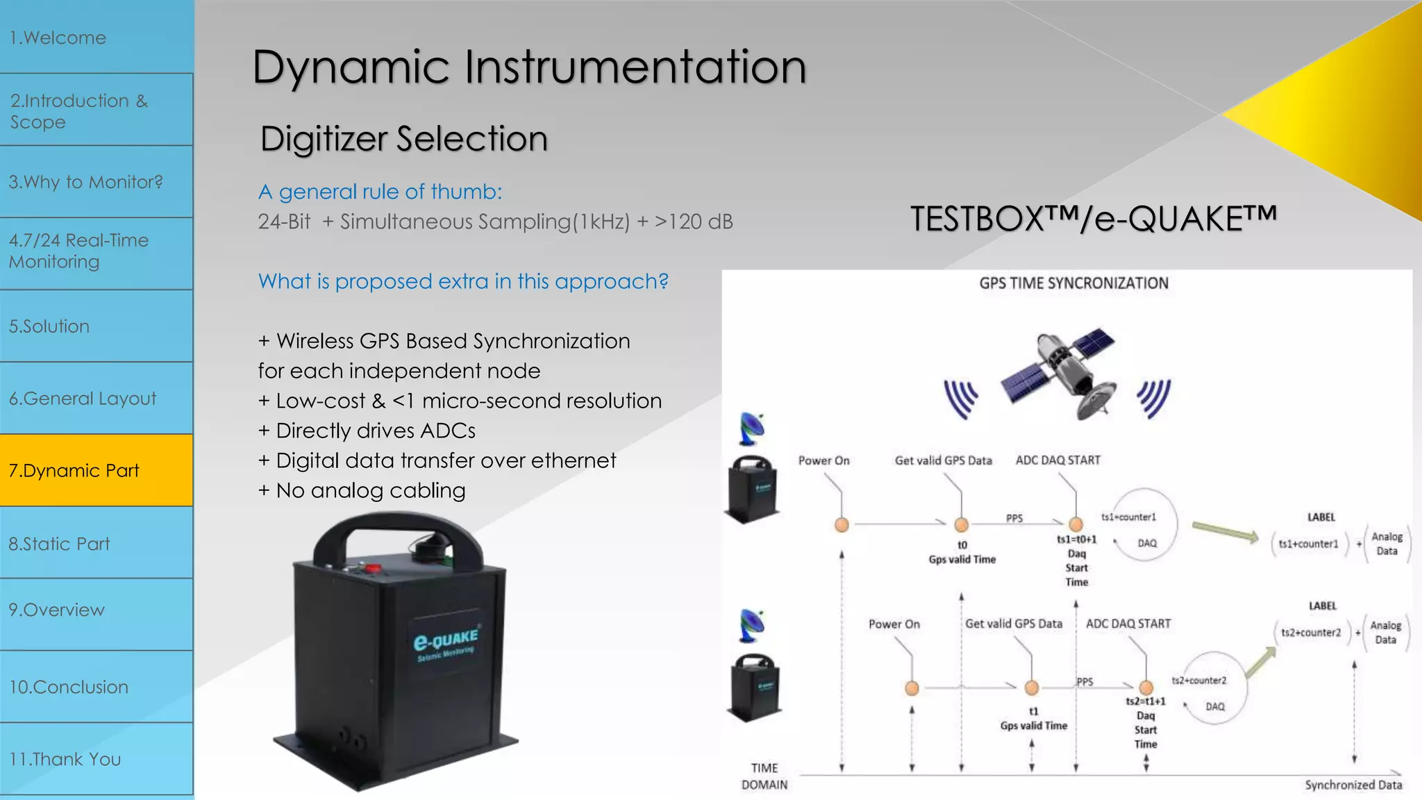 A real time instrumentation approach for bridges and tunnels | PPTX