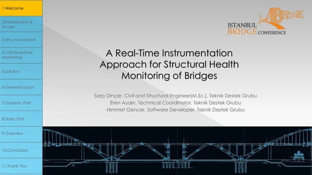 A real time instrumentation approach for bridges and tunnels | PPTX