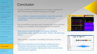 A real time instrumentation approach for bridges and tunnels | PPTX