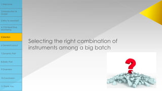 A real time instrumentation approach for bridges and tunnels | PPTX