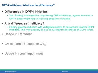 Are all DPP4 inhibitors the same.pptx
