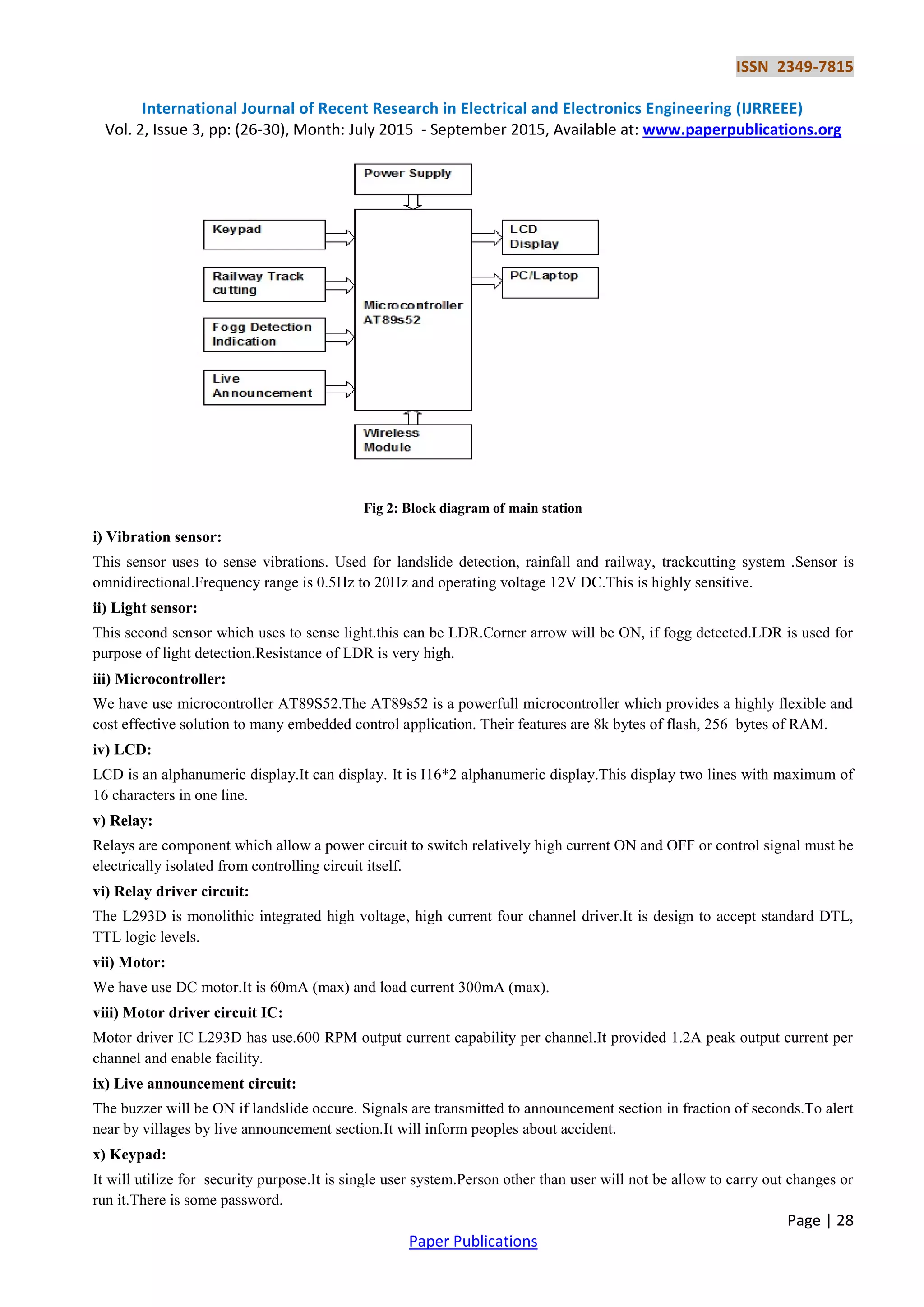 A REAL TIME LANDSLIDE DETECTION WITH ACKNOWLEDGEMENT | PDF | Computer Networking | Computing