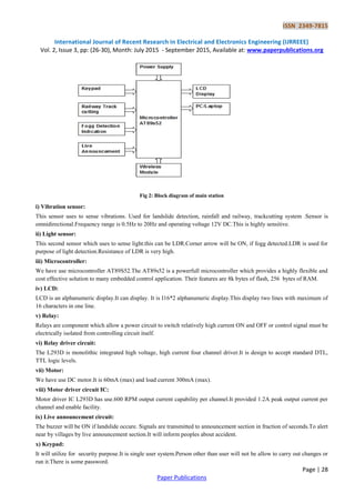 A REAL TIME LANDSLIDE DETECTION WITH ACKNOWLEDGEMENT | PDF | Computer ...