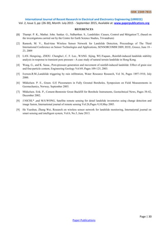A REAL TIME LANDSLIDE DETECTION WITH ACKNOWLEDGEMENT | PDF | Computer ...