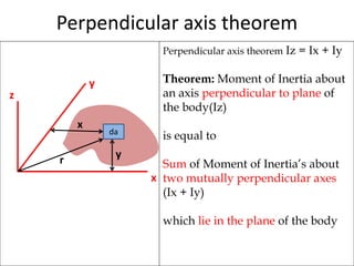 Area Moment of Inertia Area Moment of Inertia | PPTX