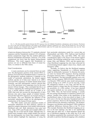A reanalysis of the ancient mitochondrial dna sequences (guitiã©rrez et al.) | PDF | Genealogy ...