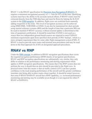 Area Navigation 2.docx | Computer Peripherals | Computing