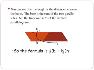 Area of triangles and trapezoids | PPT