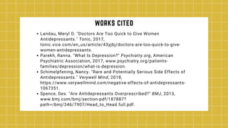 Are Antidepressants Overprescribed | PPT