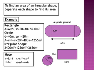 Area of a Circle | PPTX