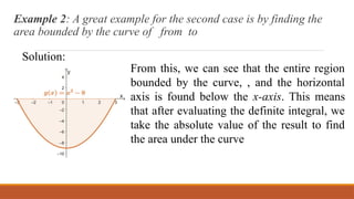 AREA OF A REGION UNDER A CURVE AND RIEMANN SUM.pptx