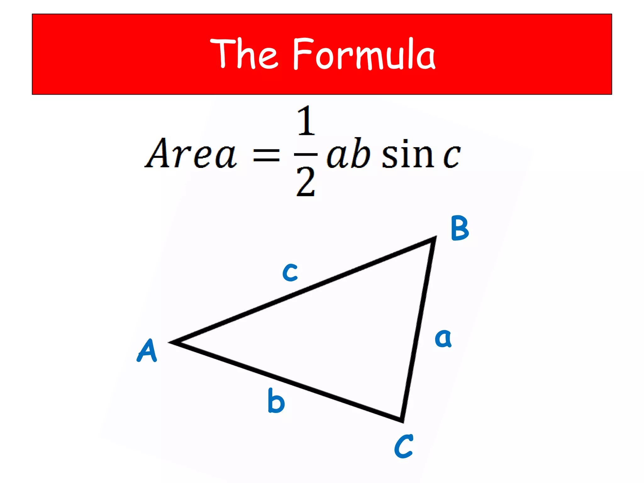 Area of a triangle | PPTX