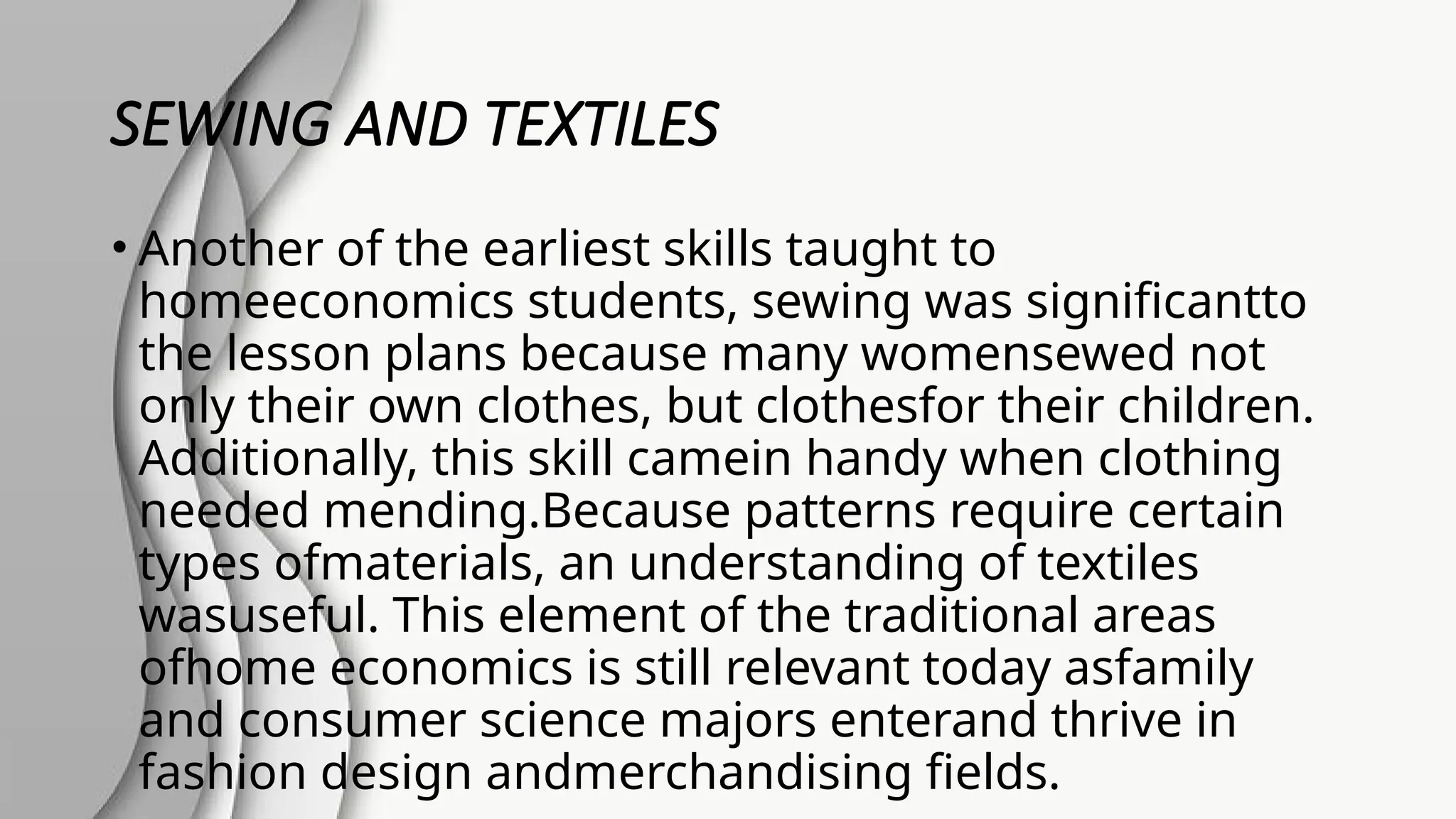 AREA OF HOME ECONOMICS.pptx 7 areas of home economics | PPTX