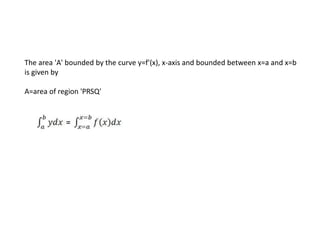 How To Area of irregular shape Using Integration Method. | PPTX