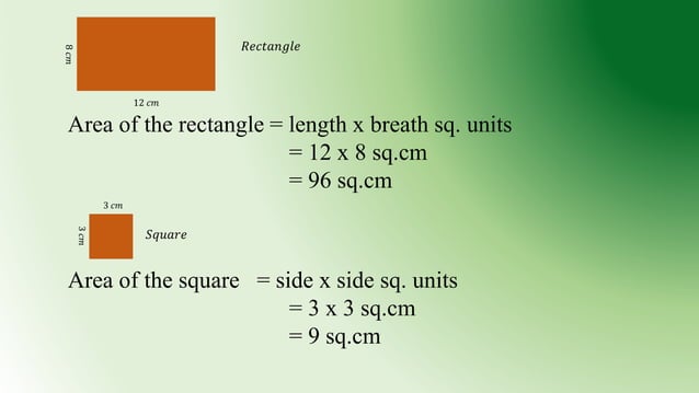 Perimeter and Area of irregular shapes | PDF