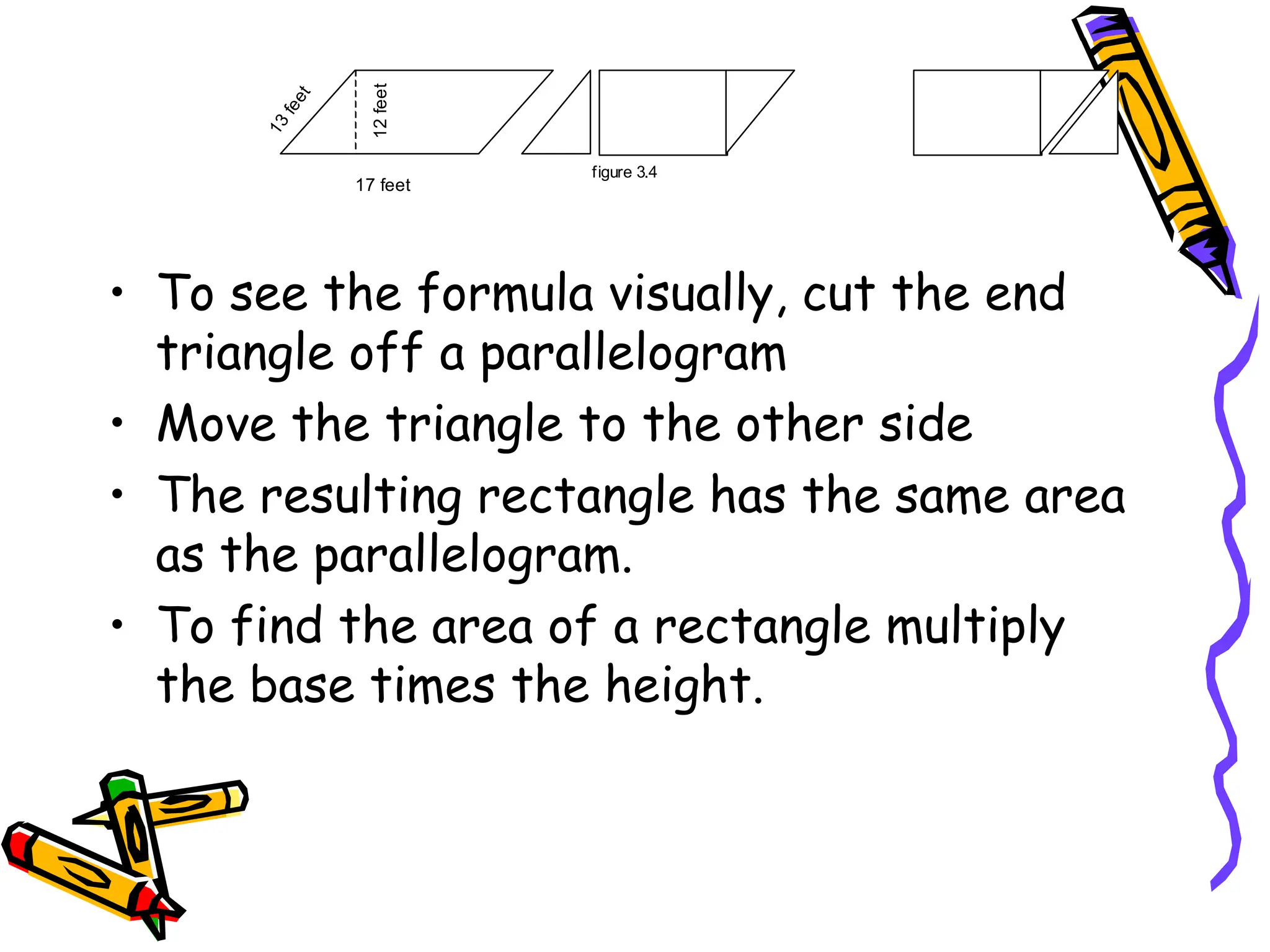 Area of Parallelograms, Trapezoids and Triangles.ppt