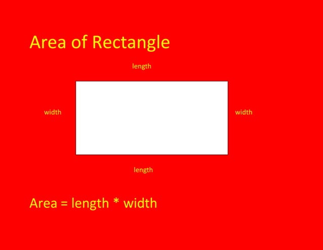 Area of rectangle | DOCX