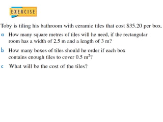 Area of rectangle | PPT