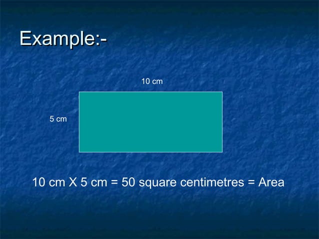 Area of rectangles | PPT | Physics | Science