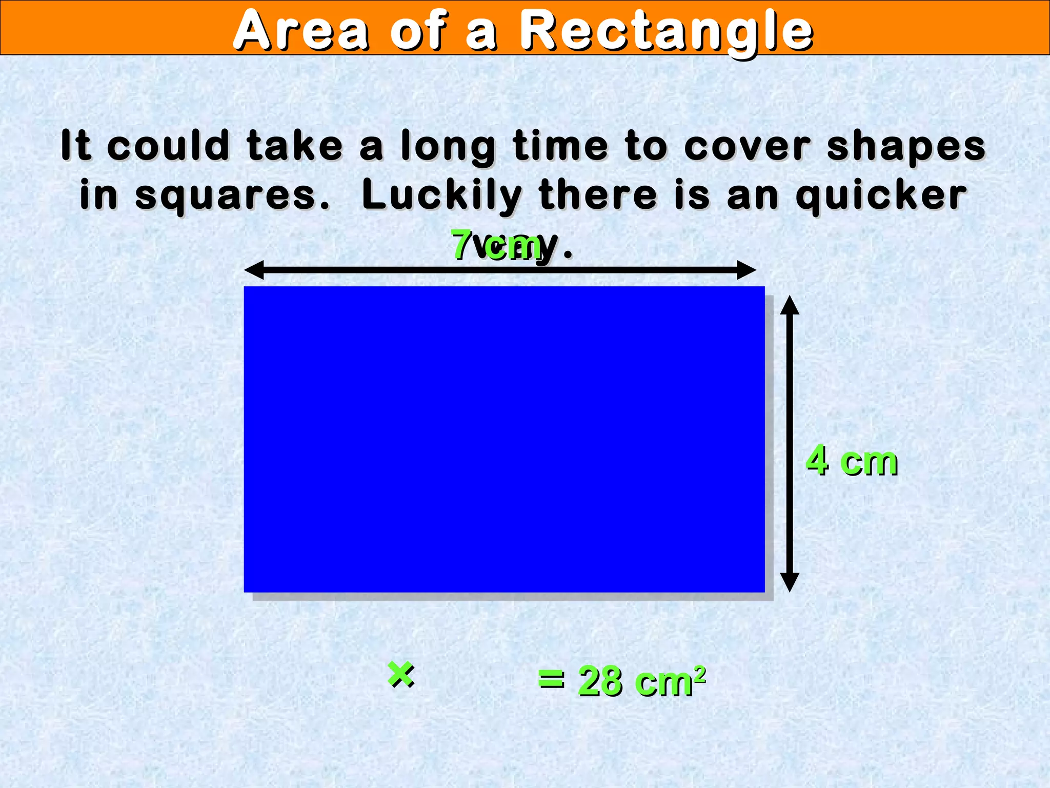 Area of rectangles_jb | PPT