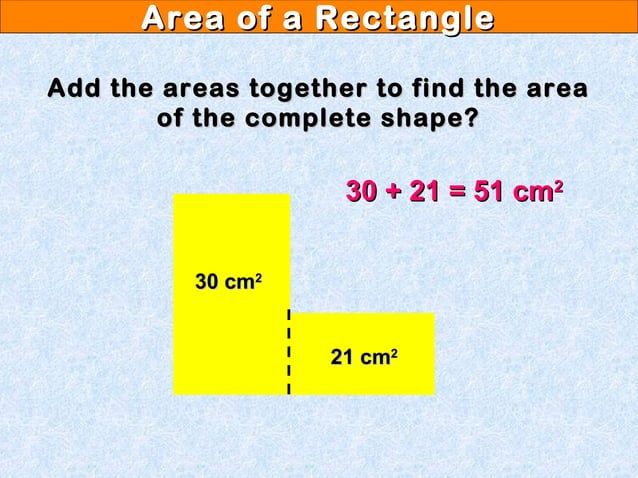 Area of rectangles_jb | PPT