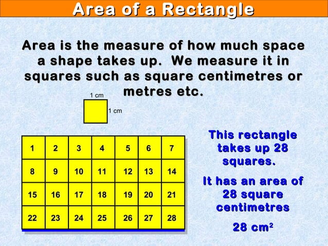 Area of rectangles_jb | PPT
