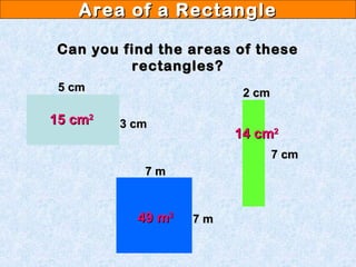 Area of rectangles_jb | PPT