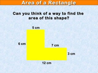 Area of rectangles_jb | PPT