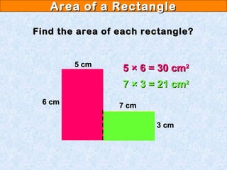Area of rectangles_jb | PPT