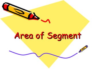 Area of sectors & segment ananya | PPT