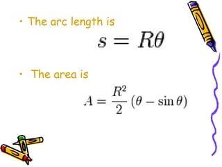 Area of sectors & segment ananya | PPT