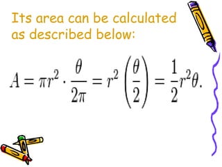 Area of sectors & segment ananya | PPT