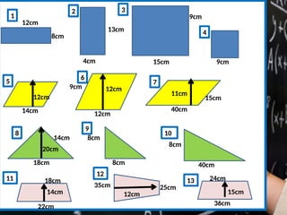 area of shapes.pptx. Finding the area of 2d shapes | PPTX