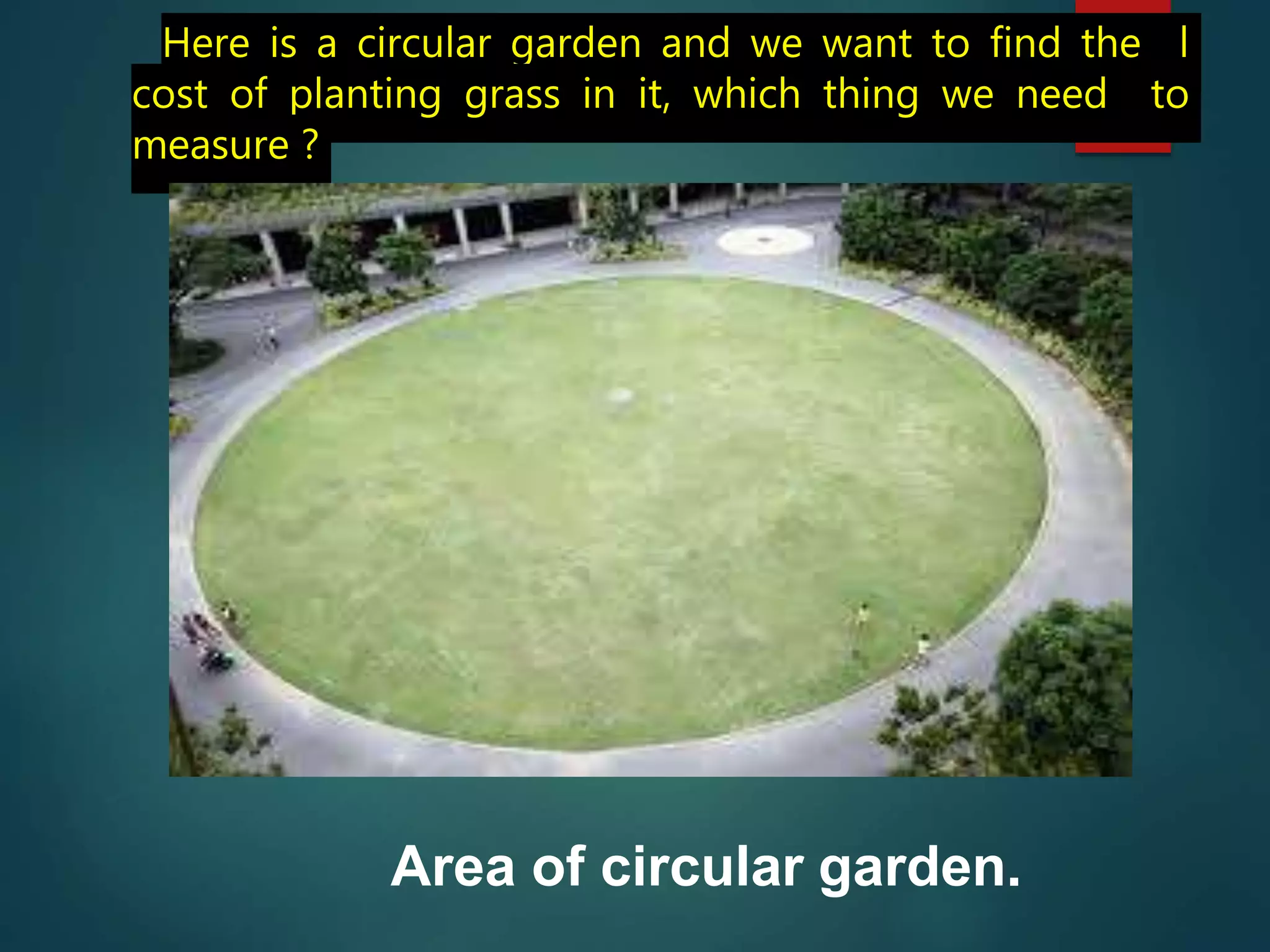 Area of the circle | PPTX