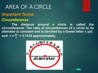 Area of the circle | PPTX