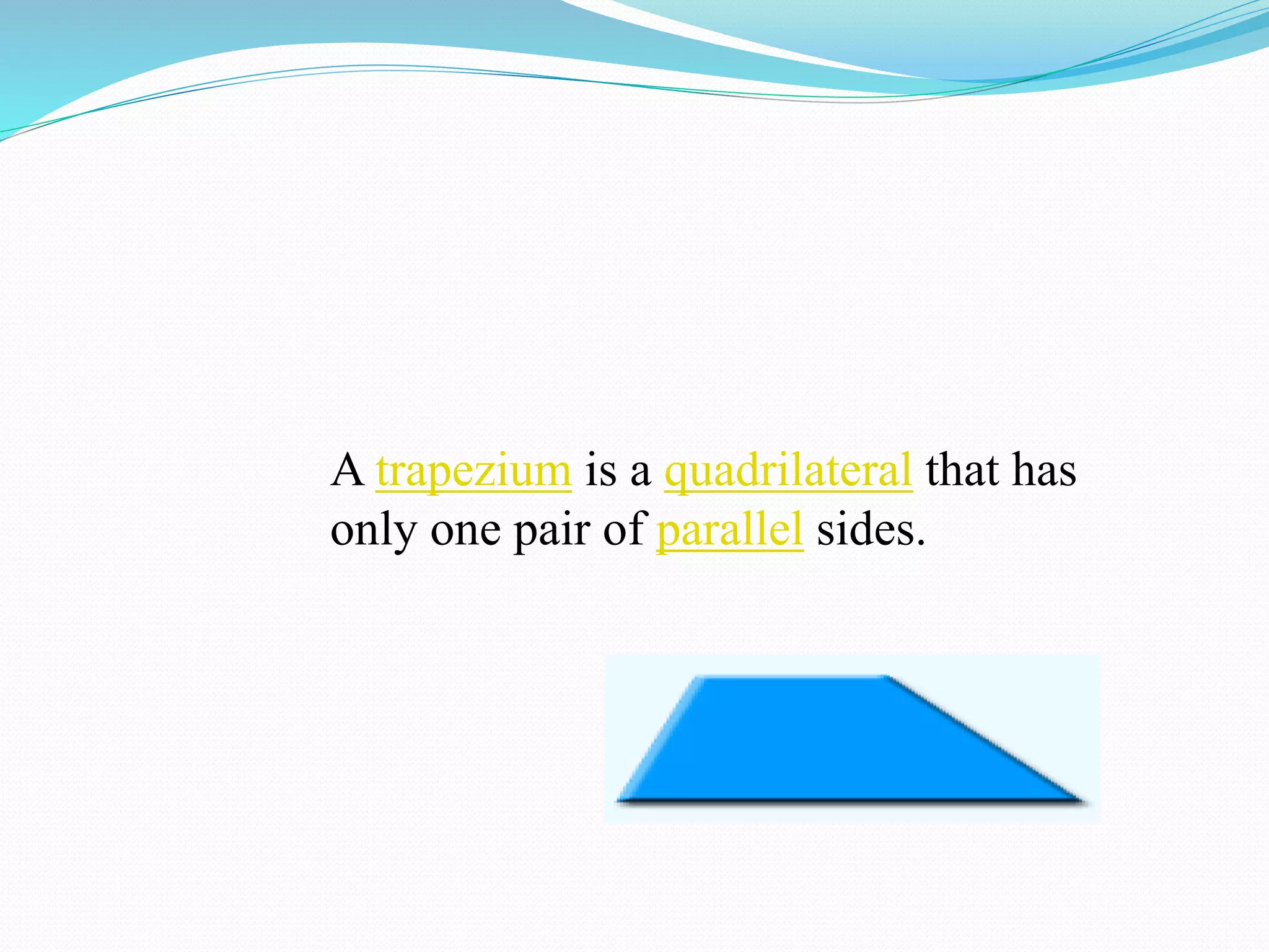 Area of trapezium | PPTX